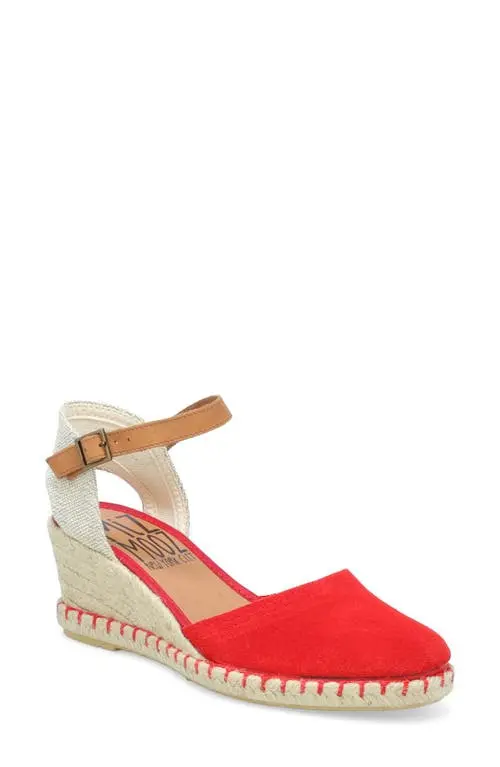 Miz Mooz Malena Espadrille Wedge - Cherry