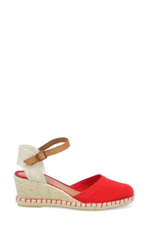 Miz Mooz Malena Espadrille Wedge - Cherry