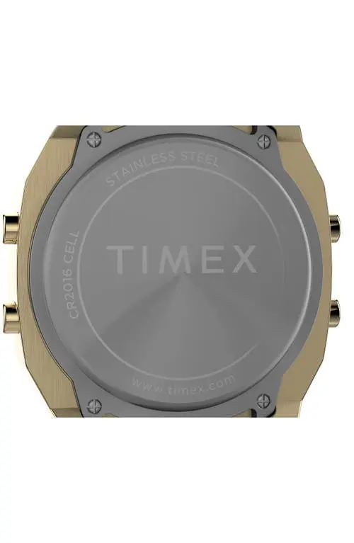 TIMEX® T80 Digital Chronograph Bracelet Watch