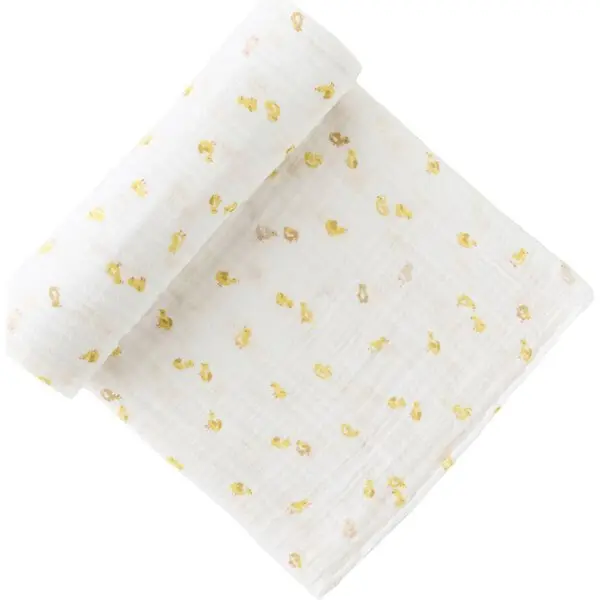 PEHR Organic Cotton Swaddle - Cheerful Chick