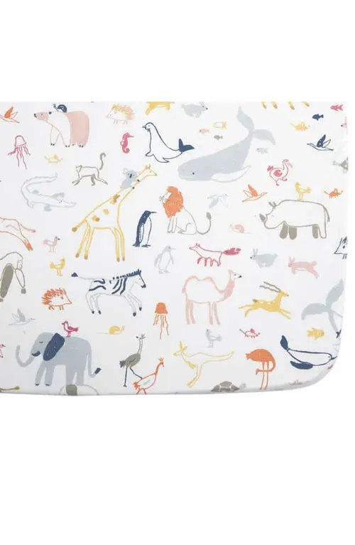 PEHR Organic Cotton Crib Sheet - Into The Wild