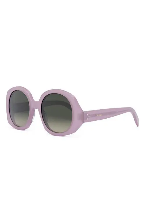 Celine 53mm Round Frame Sunglasses