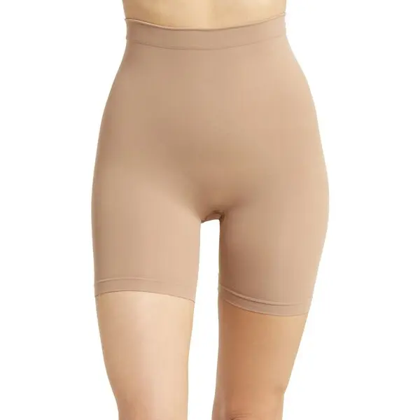 SKIMS Seamless Sculpt Mid Thigh Shorts - Sienna