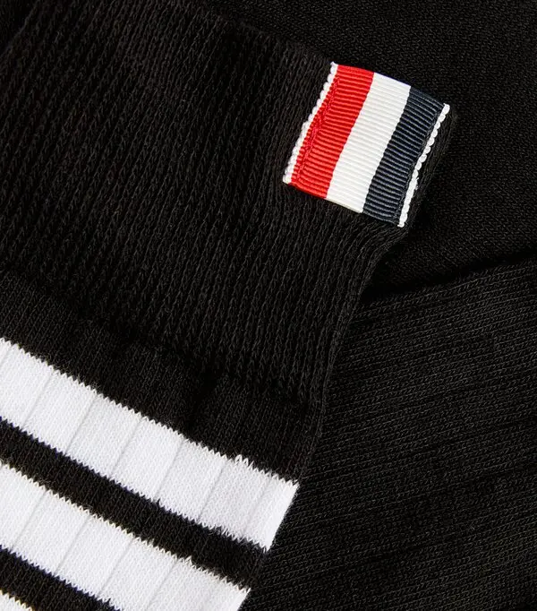 Thom Browne Striped Athletic Mid-calf Socks