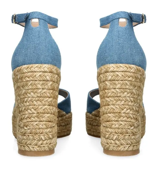 STUART WEITZMAN Nudistcurve Espadrille Wedge Sandals