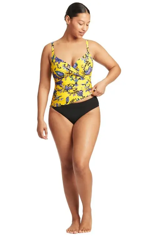 SEA LEVEL Dd- & E-cup Paisley Tankini Top