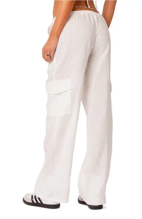 EDIKTED Lyric Cotton Cover-up Cargo Pants