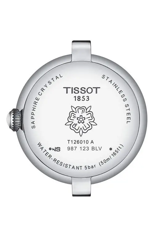TISSOT Bellissima Leather Strap Watch - Blue