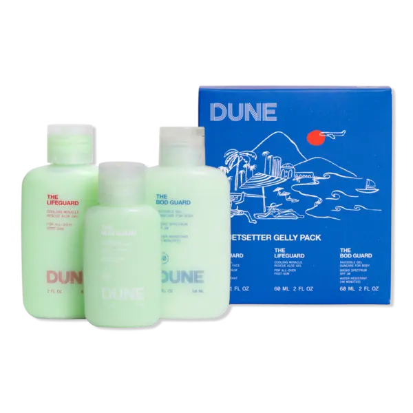 DUNE SUNCARE The Jetsetter 3 Piece Gelly Pack - One-color
