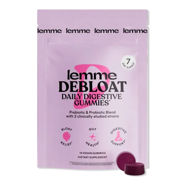 LEMME Debloat: Daily Digestive Gummies