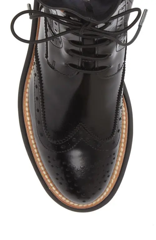 Buy Sacai Wingtip Engineer Sock Boots - Black At 39% Off