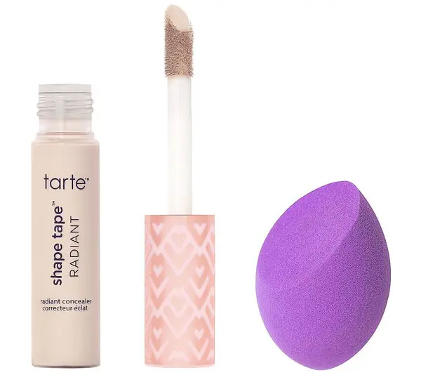 TARTE Shape Tape Radiant Concealer & Sponge - One-color