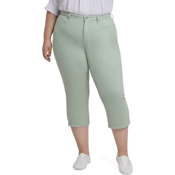 NYDJ Joni High Waist Capri Jeans - Tomatillo