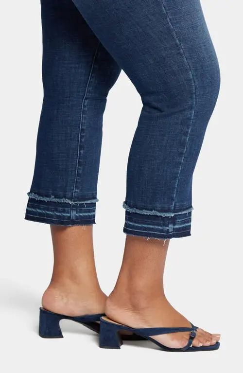 NYDJ Marilyn Release Hem Ankle Straight Leg Jeans - Inspire
