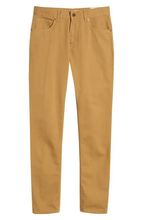 Billy Reid Cotton & Linen Blend Straight Leg Pants