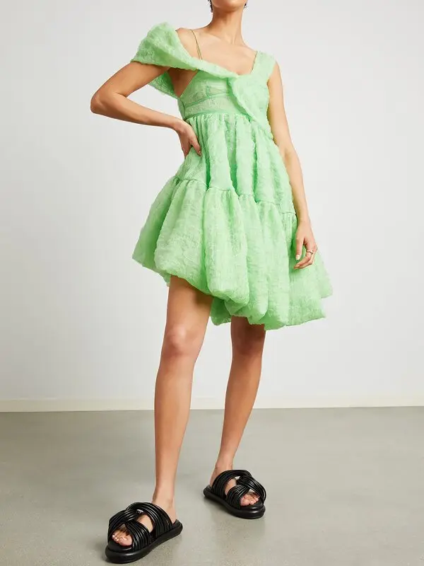 Cecilie Bahnsen Soon Dress - Parakeet