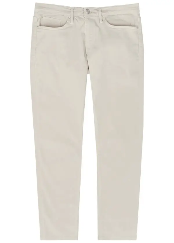 FRAME L'homme Slim-leg Jeans - Cream