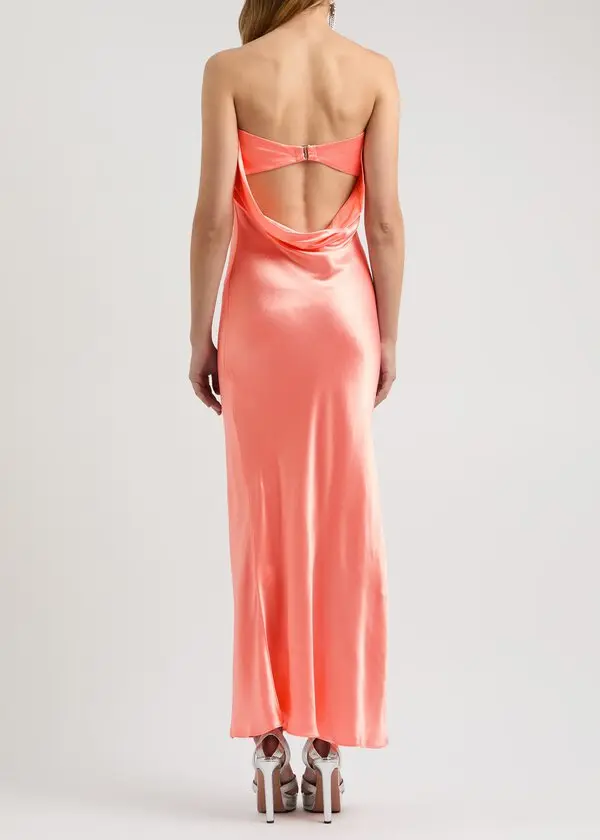 Bec & Bridge Moon Dance Strapless Maxi Dress