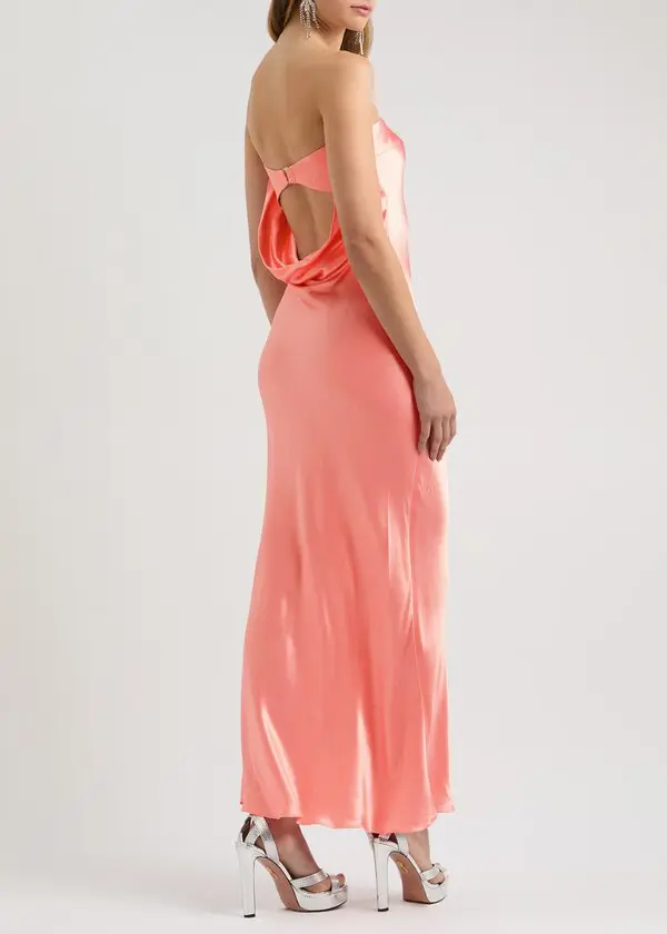Bec & Bridge Moon Dance Strapless Maxi Dress