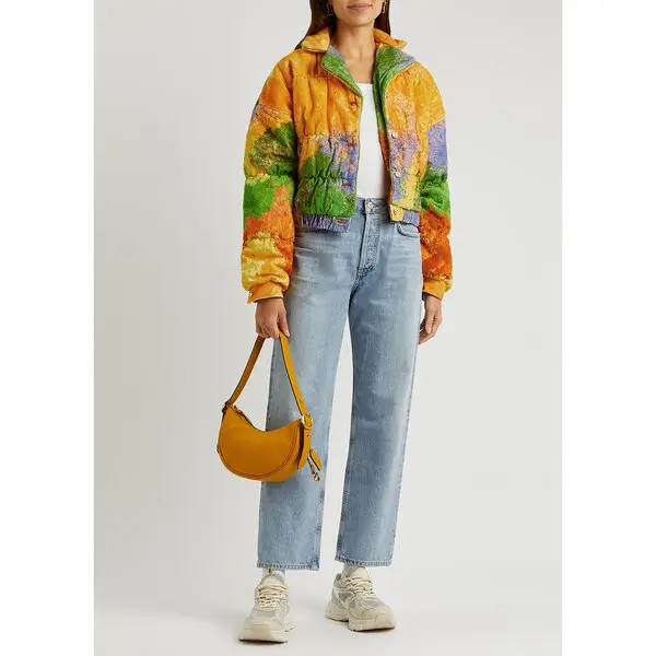 HELMSTEDT Nora Printed Quilted Corduroy Jacket