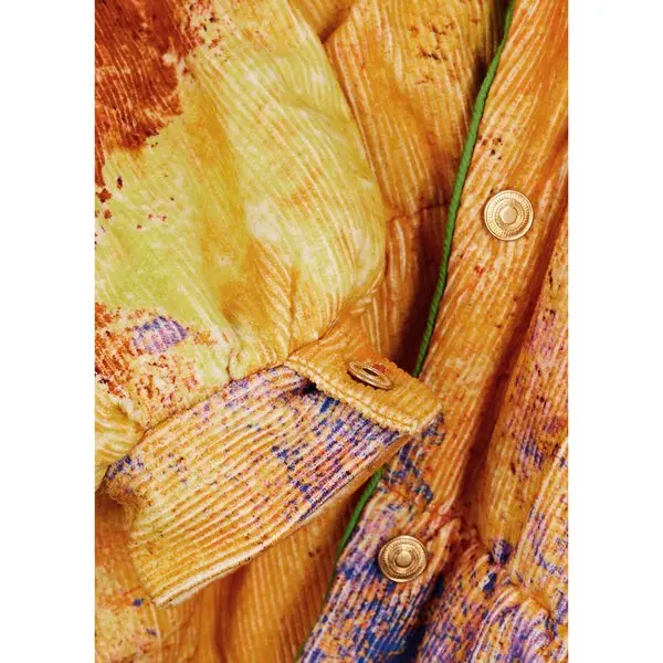 HELMSTEDT Nora Printed Quilted Corduroy Jacket