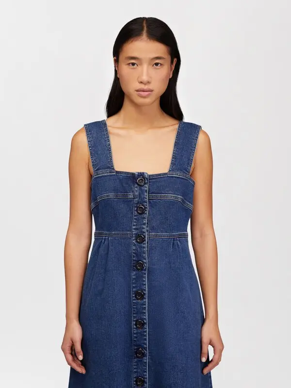 chloe denim dress sale Stormy Night Denim Dress