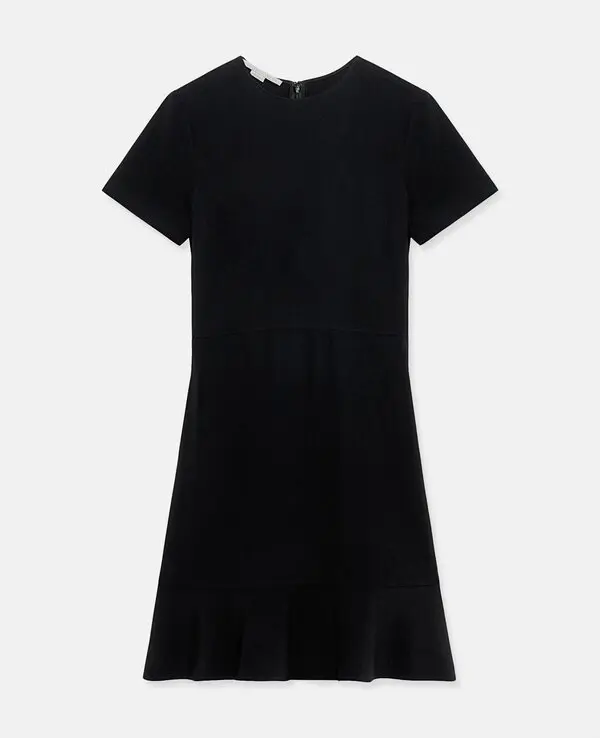 Stella McCartney Iconics Stretch Cady Dress - Black