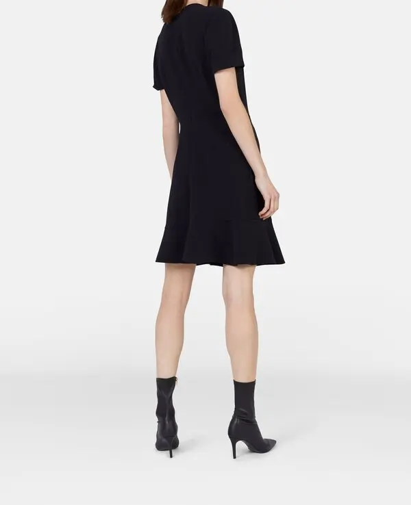Stella McCartney Iconics Stretch Cady Dress - Black