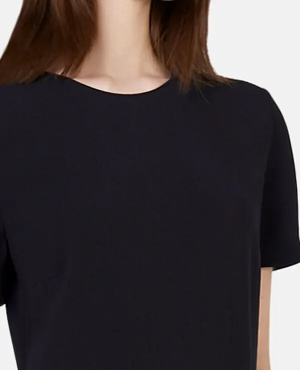 Stella McCartney Iconics Stretch Cady Dress - Black
