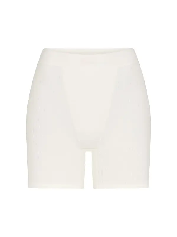 SKIMS Cotton Rib Boxer - Marble