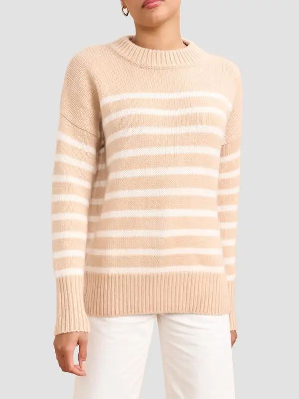 LA LIGNE Marin Sweater - Camel Cream