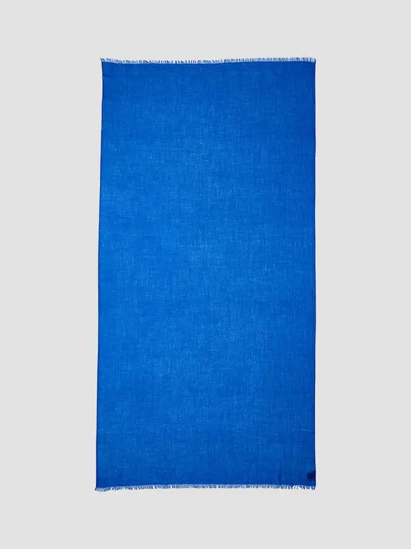 Sofia Cashmere Lightweight Cashmere Scarf - Cobalt