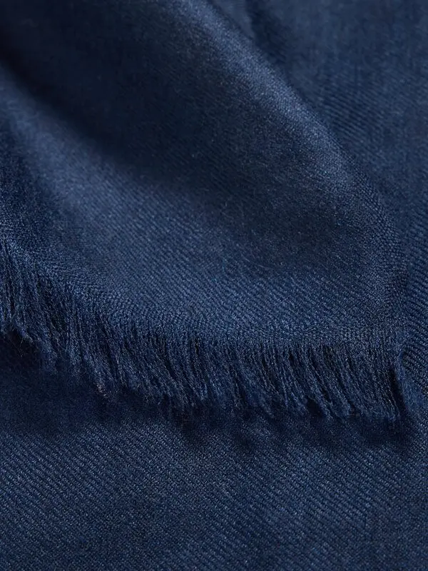 Sofia Cashmere Lightweight Cashmere Scarf - Dark Navy