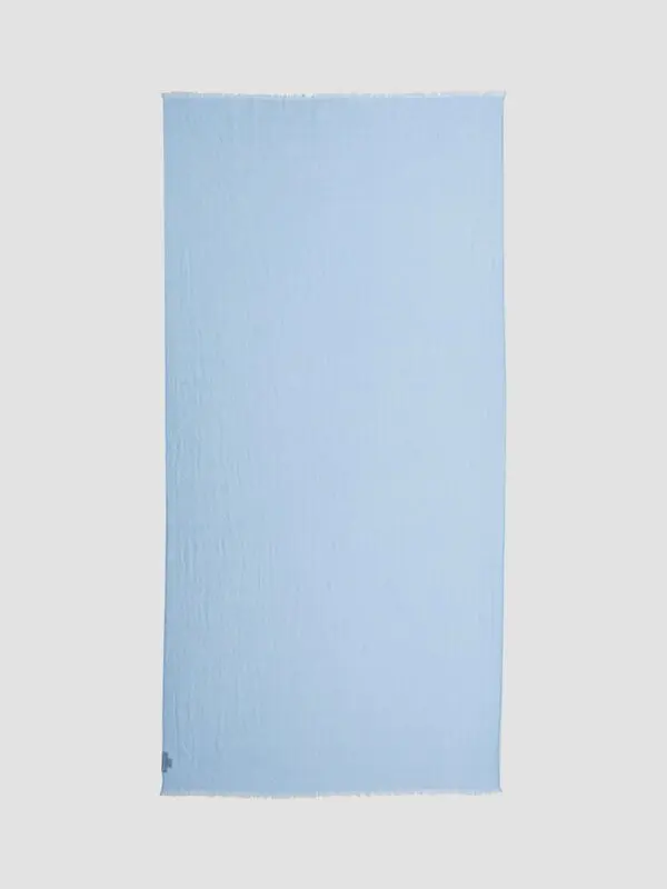 Sofia Cashmere Lightweight Cashmere Scarf - Light Blue