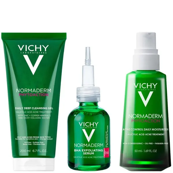 VICHY Normaderm 3-step Acne Kit For Oily Skin - One-color