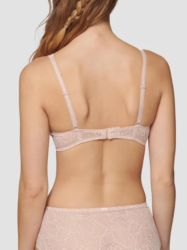 Simone Perele Comete Lace Wireless Bralette - Pink Sand