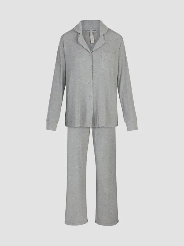 SKIMS Soft Lounge Sleep Set - Heather Gray