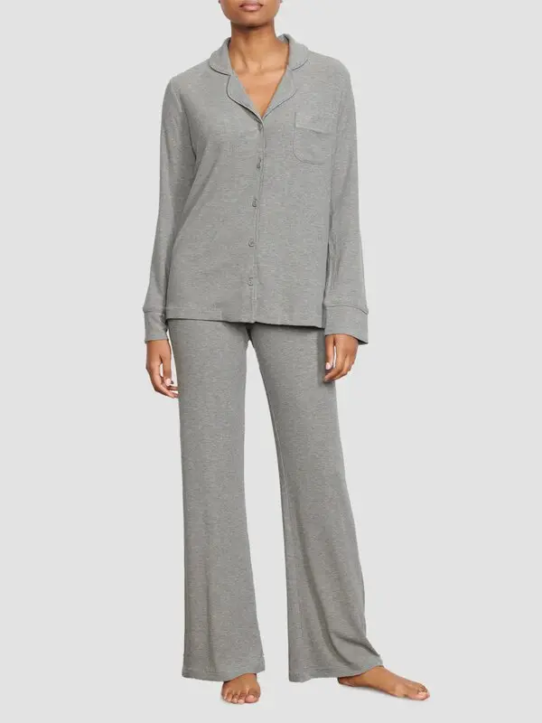 SKIMS Soft Lounge Sleep Set - Heather Gray