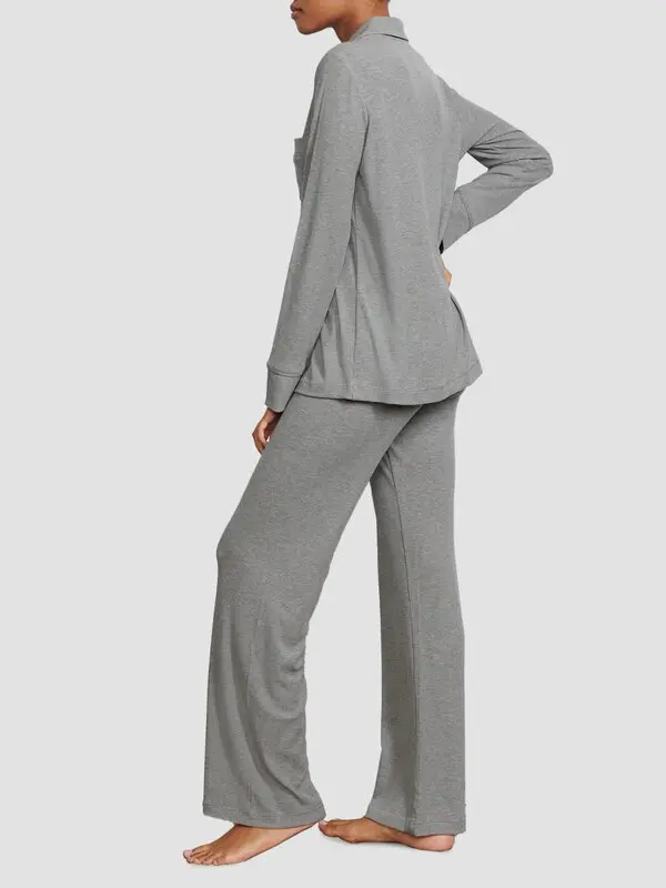 SKIMS Soft Lounge Sleep Set - Heather Gray