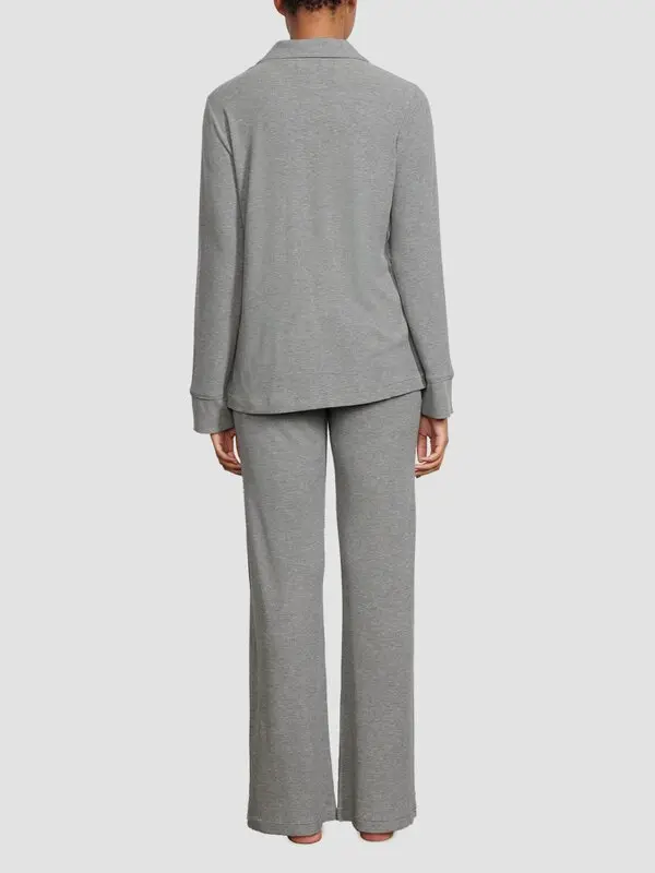 SKIMS Soft Lounge Sleep Set - Heather Gray