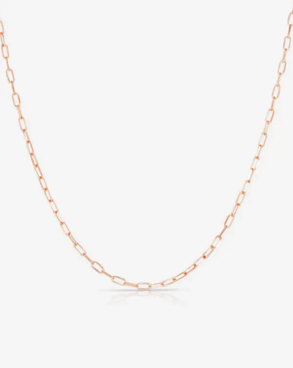 Ring Concierge Mini Link Chain Necklace - One-color