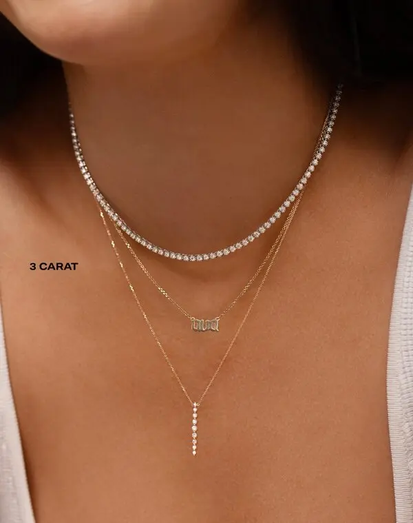 Ring Concierge Cupcake Set Diamond Tennis Necklace
