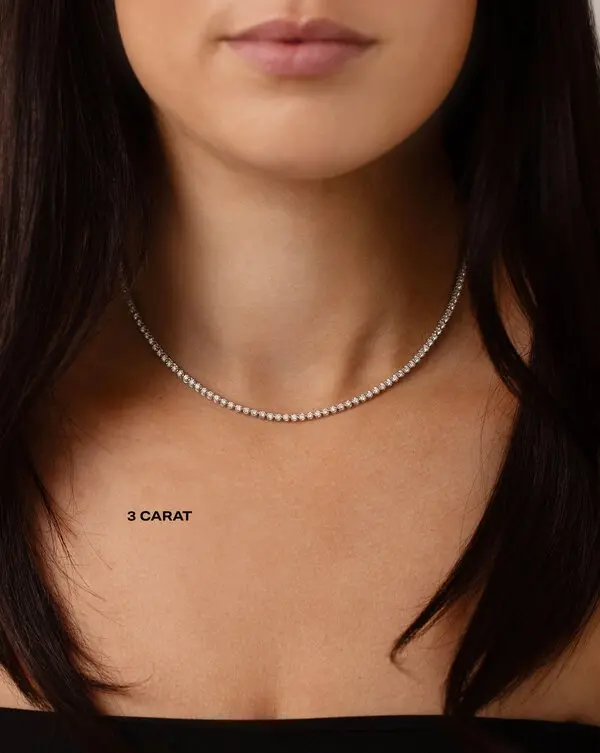 Ring Concierge Cupcake Set Diamond Tennis Necklace