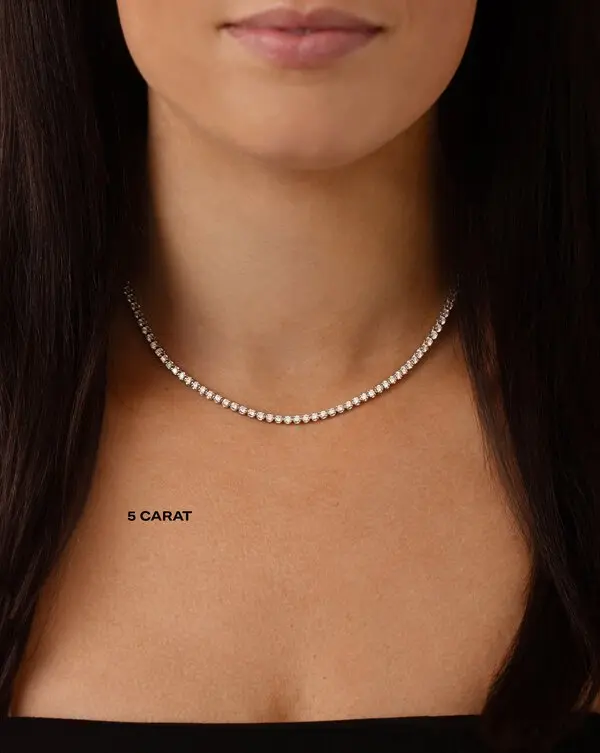 Ring Concierge Cupcake Set Diamond Tennis Necklace