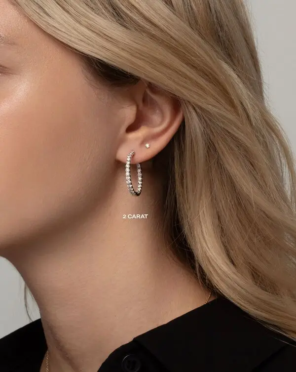 Ring Concierge Diamond Eternity Hoops