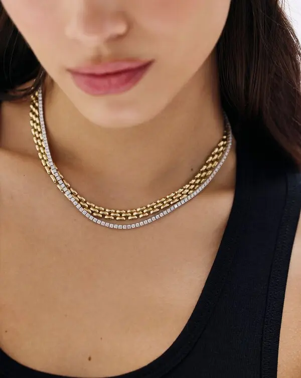 Ring Concierge Classic Diamond Tennis Necklace
