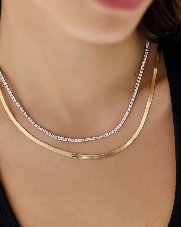 Ring Concierge Classic Diamond Tennis Necklace