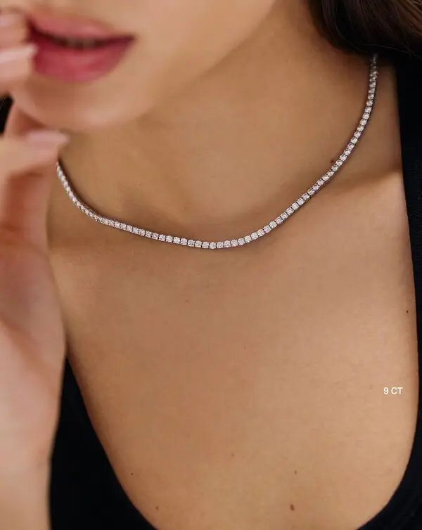 Ring Concierge Classic Diamond Tennis Necklace