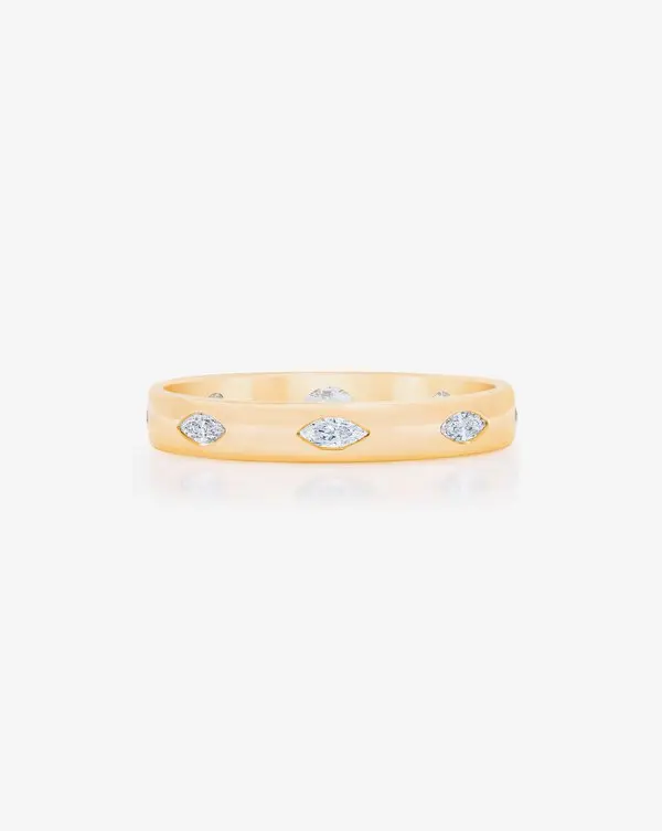 Ring Concierge Marquise Luxe Inlay Eternity Band - One-color