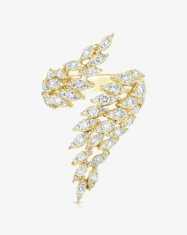 Ring Concierge Diamond Feather Ring - One-color